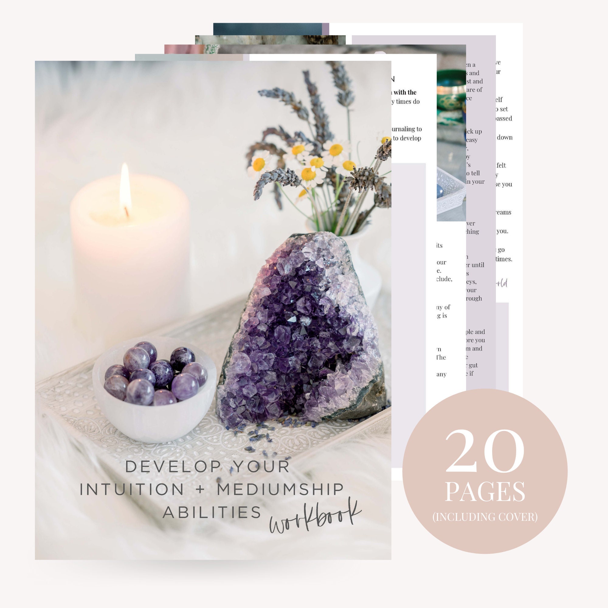 Develop Your Intuition Workbook Fillable PDF 20 Pages - Etsy