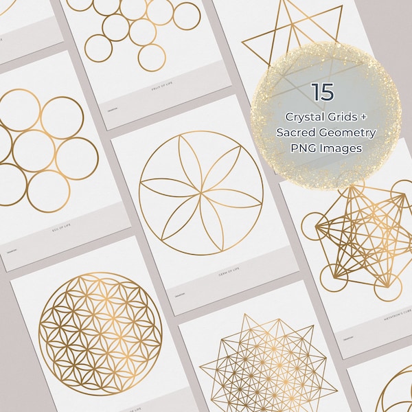 Sacred Geometry Grid - Etsy