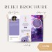 Reiki Brochure Canva Template - Editable 11x8.5" (digital Download) - Etsy
