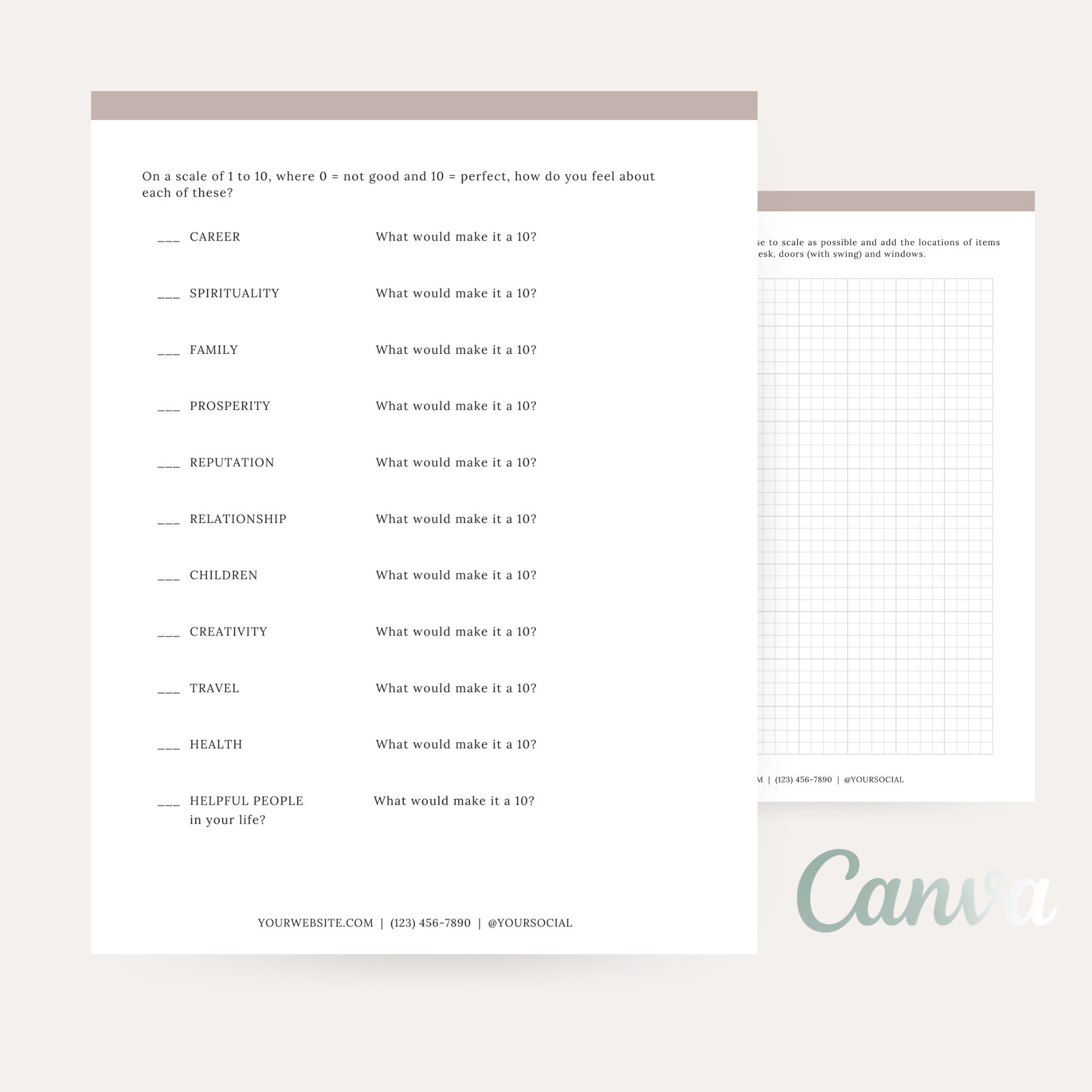 Feng Shui New Client Forms Canva Template - Etsy