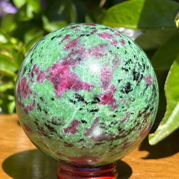 Ruby Zoisite Beads - Etsy