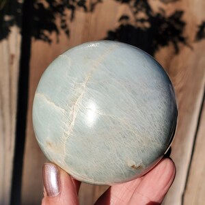 Green Moonstone Flashy Crystal Ball Sphere 508 Grams 72mm 1lbs 2oz - Etsy