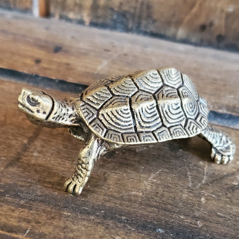 Brass Turtles - Etsy