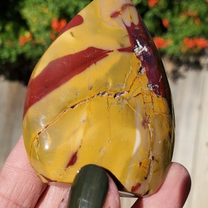 Mookaite Yellow Red Crystal Rhombus Freeform 128 Grams - Etsy
