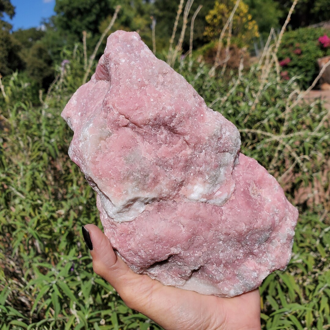 4lbs Gemmy Pink Opal Crystal Display or Lapidary Slab A Grade 1980 ...
