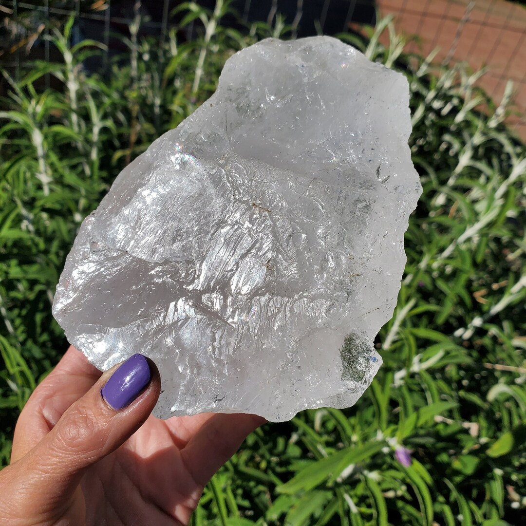 Large Raw Clear Quartz Crystal Chunk Rock Stone A Grade 1130 Gram 2lbs ...