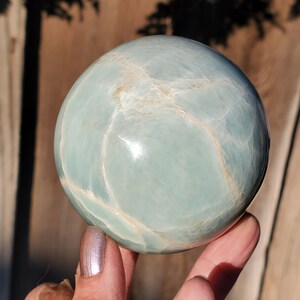 Green Moonstone Flashy Crystal Ball Sphere 508 Grams 72mm 1lbs 2oz - Etsy