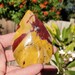 Mookaite Yellow Red Crystal Rhombus Freeform 128 Grams - Etsy