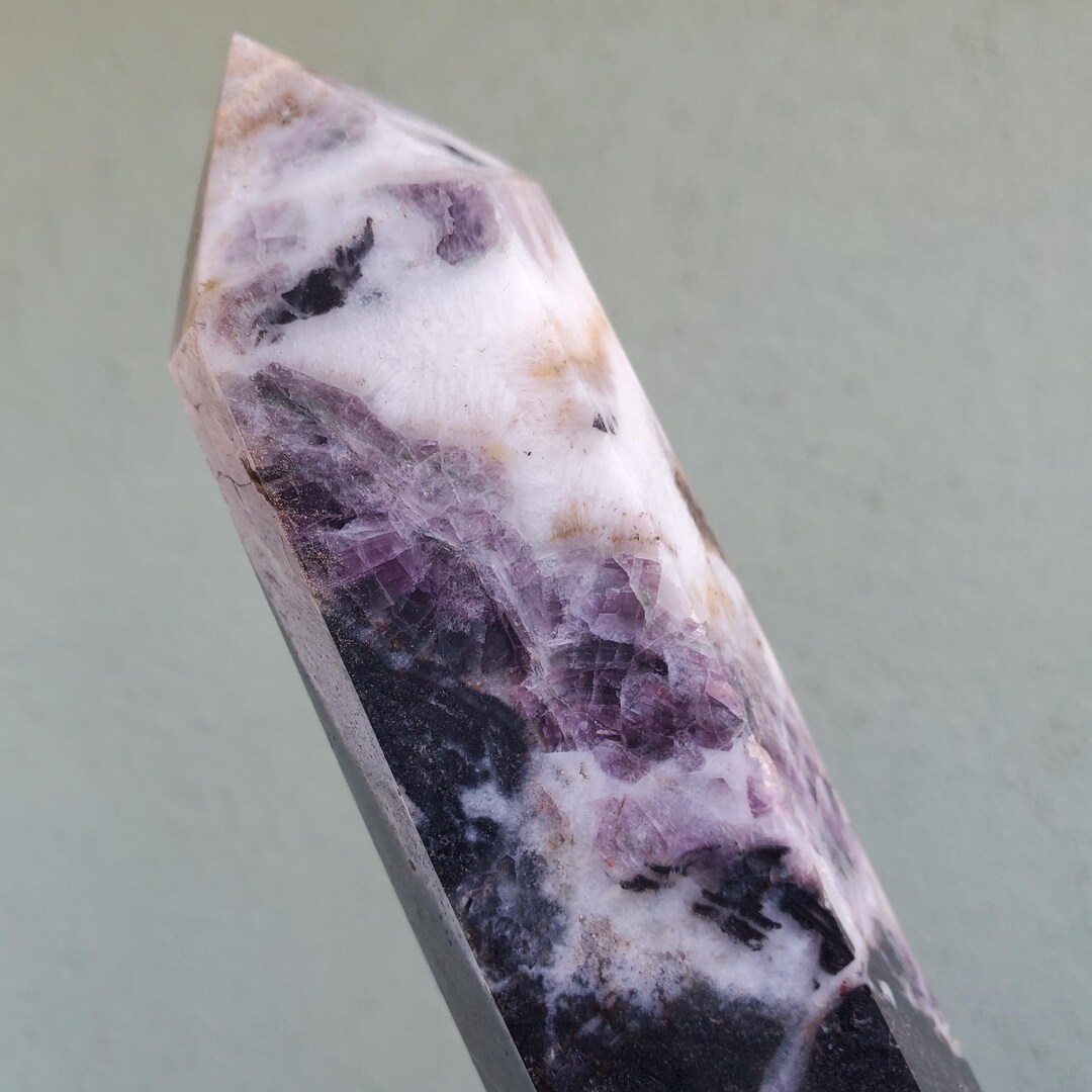 Purple Sphalerite Fluorite Crystal Tower | A Grade | 902 Grams | 2lbs ...
