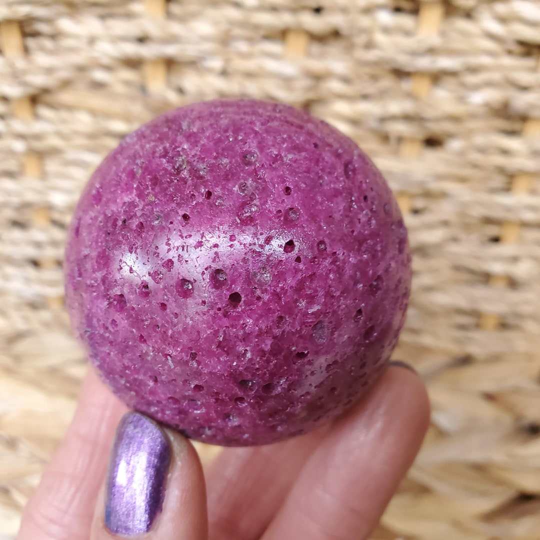 Red Ruby Crystal Rough Stone Rare Quality Piece Honeycomb 228 Grams ...