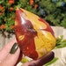 Mookaite Yellow Red Crystal Rhombus Freeform 128 Grams - Etsy