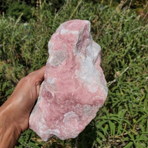4lbs+ Gemmy Pink Opal Crystal Display or Lapidary Slab | A Grade | 1980 ...