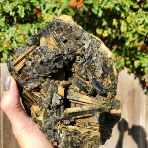 Green Tourmaline Verdelite Raw Crystal Specimen | AA Grade | 1050 Grams ...