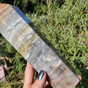 Seven Colors Banded Calcite Crystal Tower 910 Gram | 2lbs 1oz - Etsy