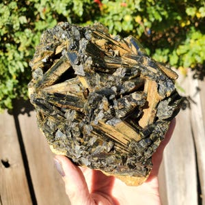 Green Tourmaline Verdelite Raw Crystal Specimen | AA Grade | 1050 Grams ...