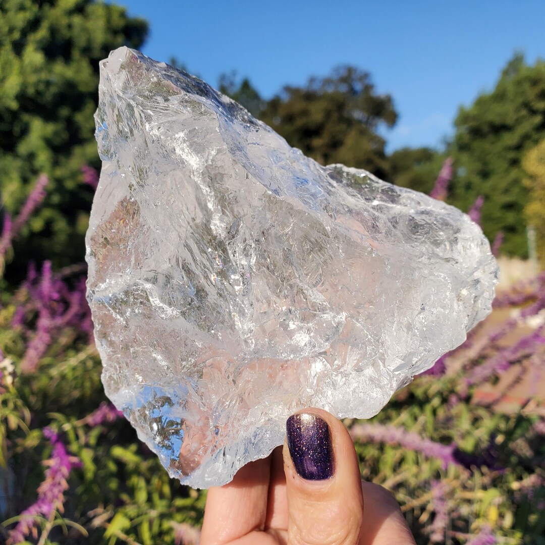 Raw Clear Quartz Crystal Chunk Rock Stone A Grade 566 Gram 1bs 4oz BEST ...