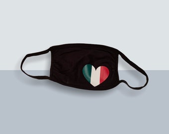 Italian Flag Mask - Etsy