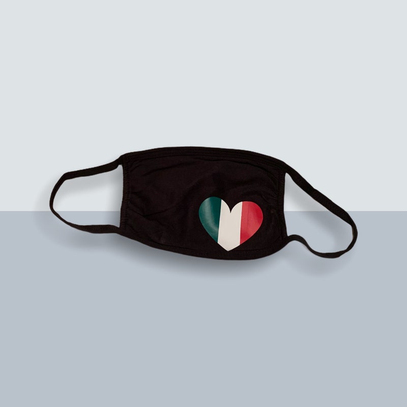 Italian Flag Face Mask - Etsy