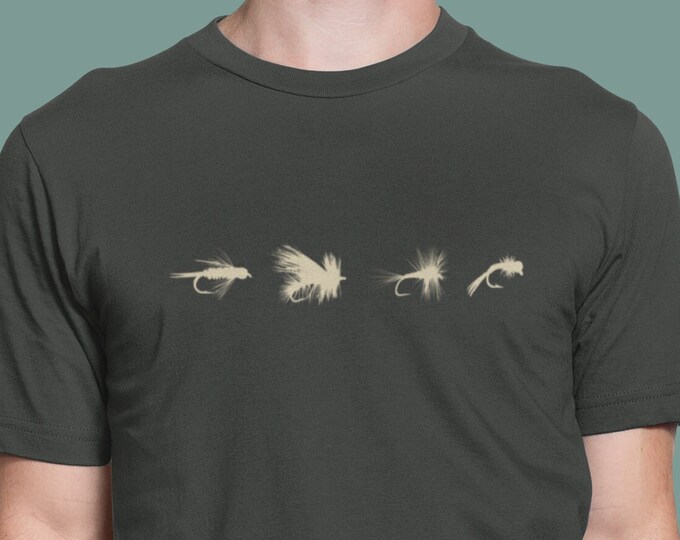 Fish Tshirt| Trout Shirt | Fly Fishing Shirt | Pocket Tee | Nature Tee ...