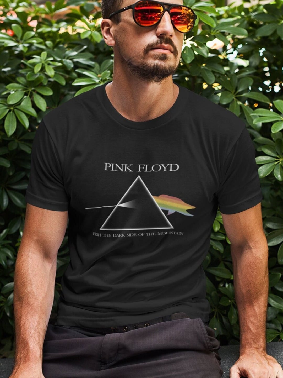Pink Floyd - Fish the Dark Side of the Mountain T-shirt - Etsy