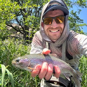 Rainbow Trout Skin Performance Fishing Sun Hoodie | Trout Spots ...