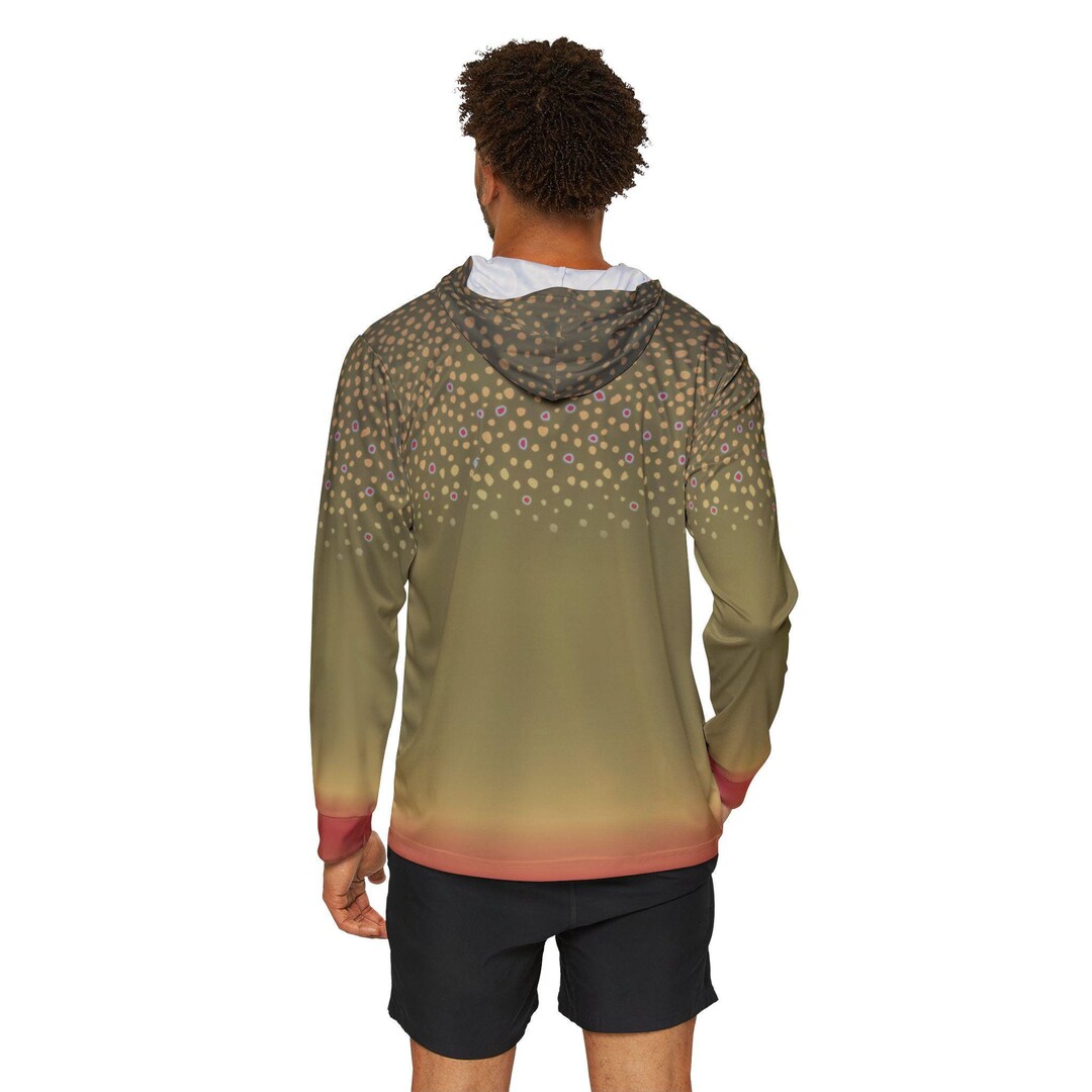 Brook Trout Spots Performance Fishing Sun Hoodie | Trout Spots ...