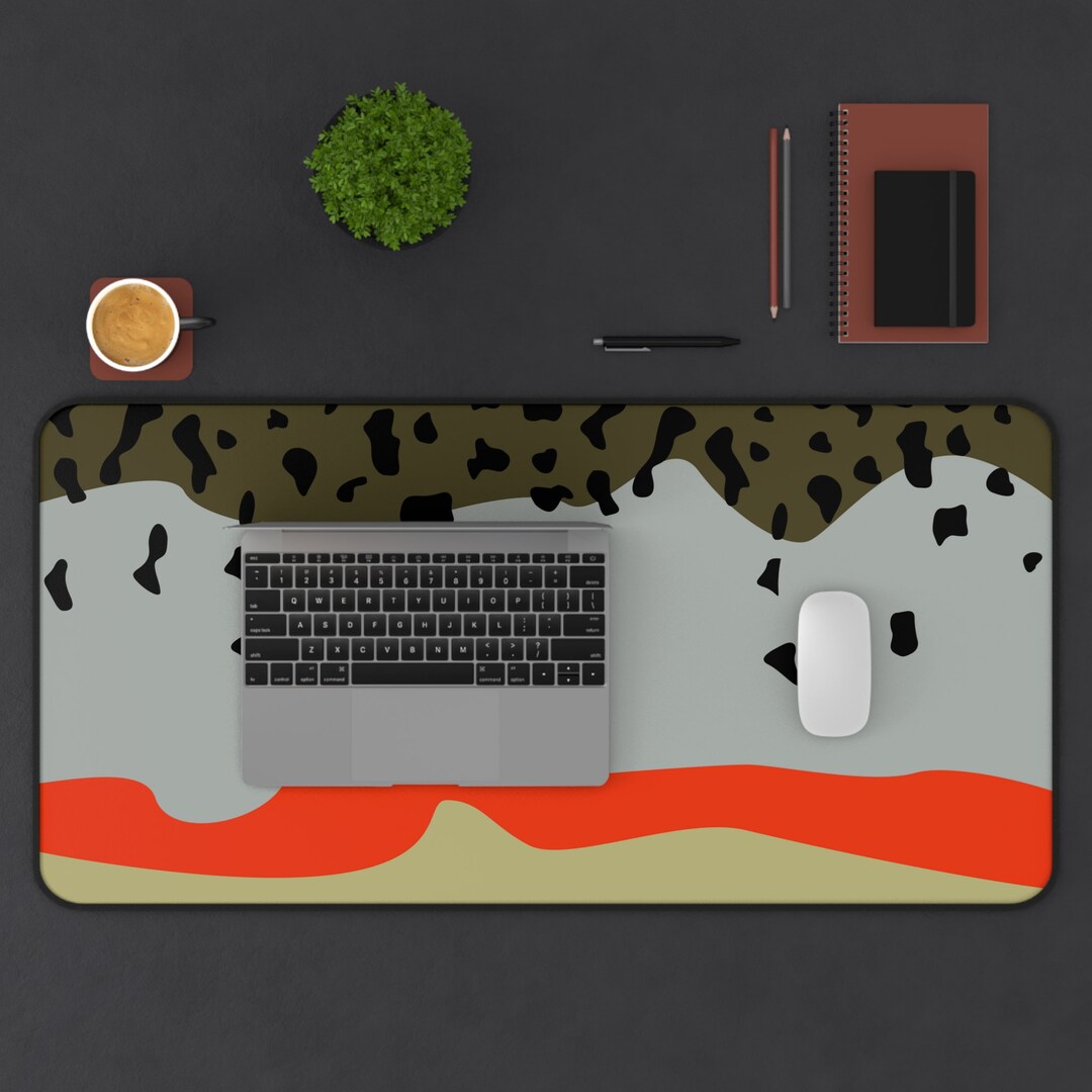 Cutthroat Trout Skin Pattern Desk Mat - Etsy