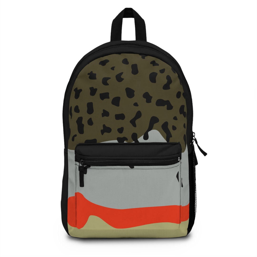 Cutthroat Trout Pattern Backpack - Etsy