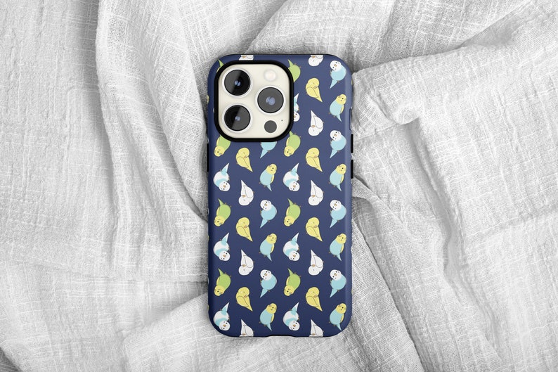 Budgie Tough Phone Case Cute Parakeet Phone Case Bird Phone - Etsy