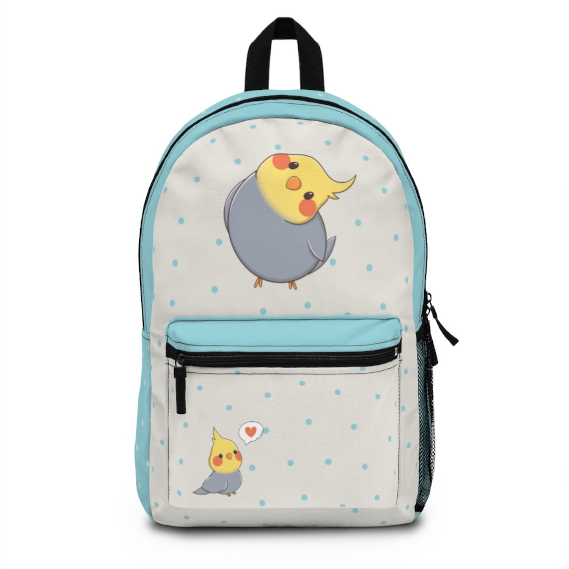 Cute Cockatiel Backpack Bird School Bag Kawaii Backpack - Etsy
