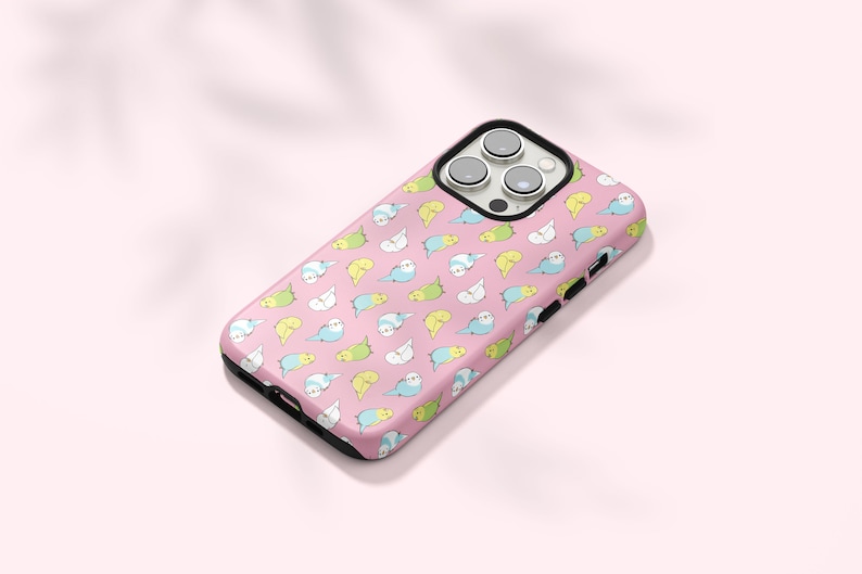 Budgie Tough Phone Case Cute Parakeet Phone Case Bird Phone - Etsy
