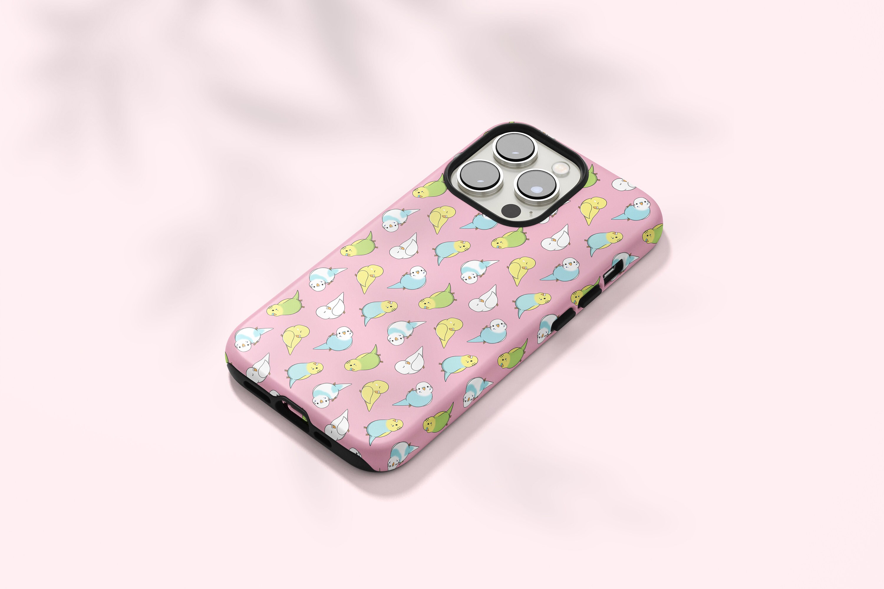 Budgie Tough Phone Case | Cute Parakeet Phone Case, Bird Phone Case ...