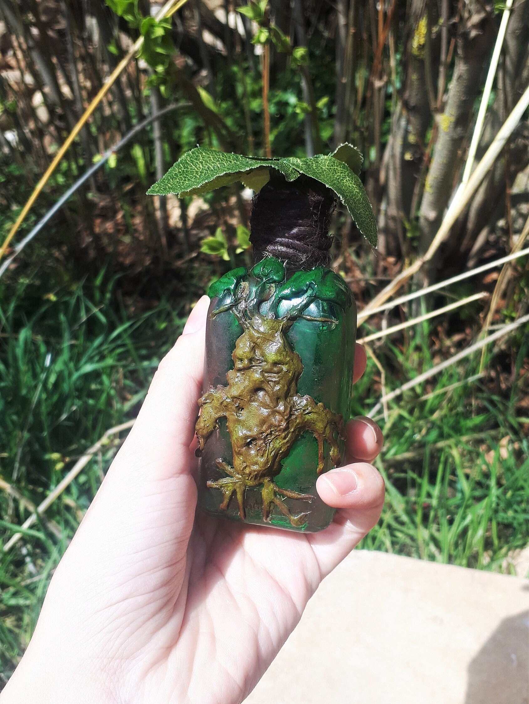 Art & Collectibles Art Objects color changing potion Mandrake ...