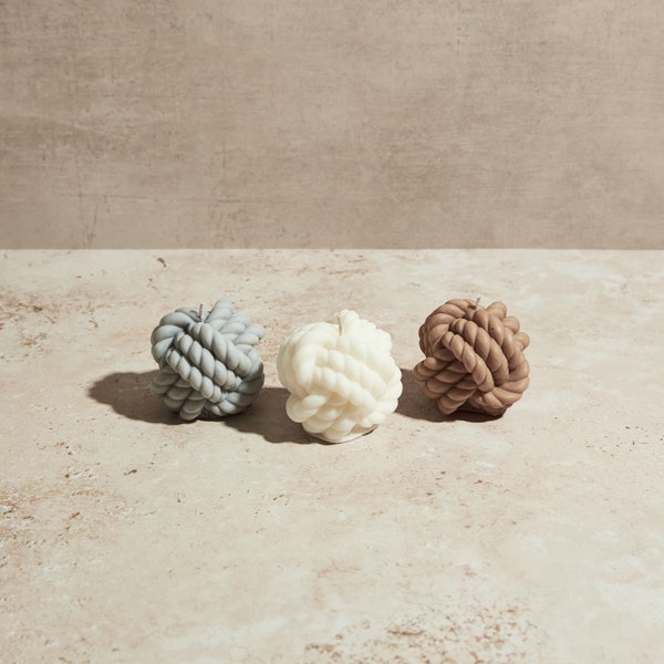 Rope Candle Holder - Etsy