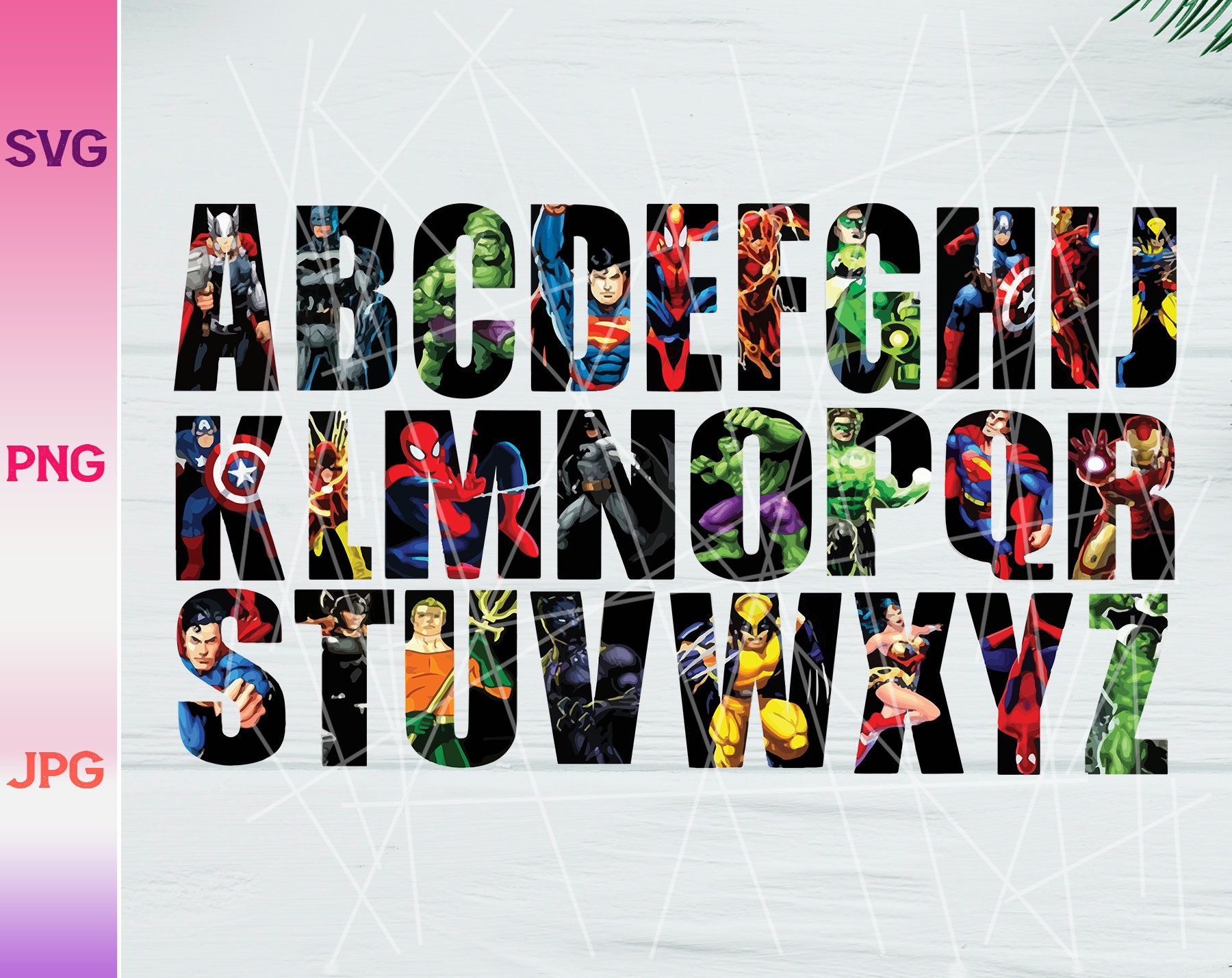 Marvel Png Super Hero Png Marvel Avengers PNG Marvel Font | Etsy