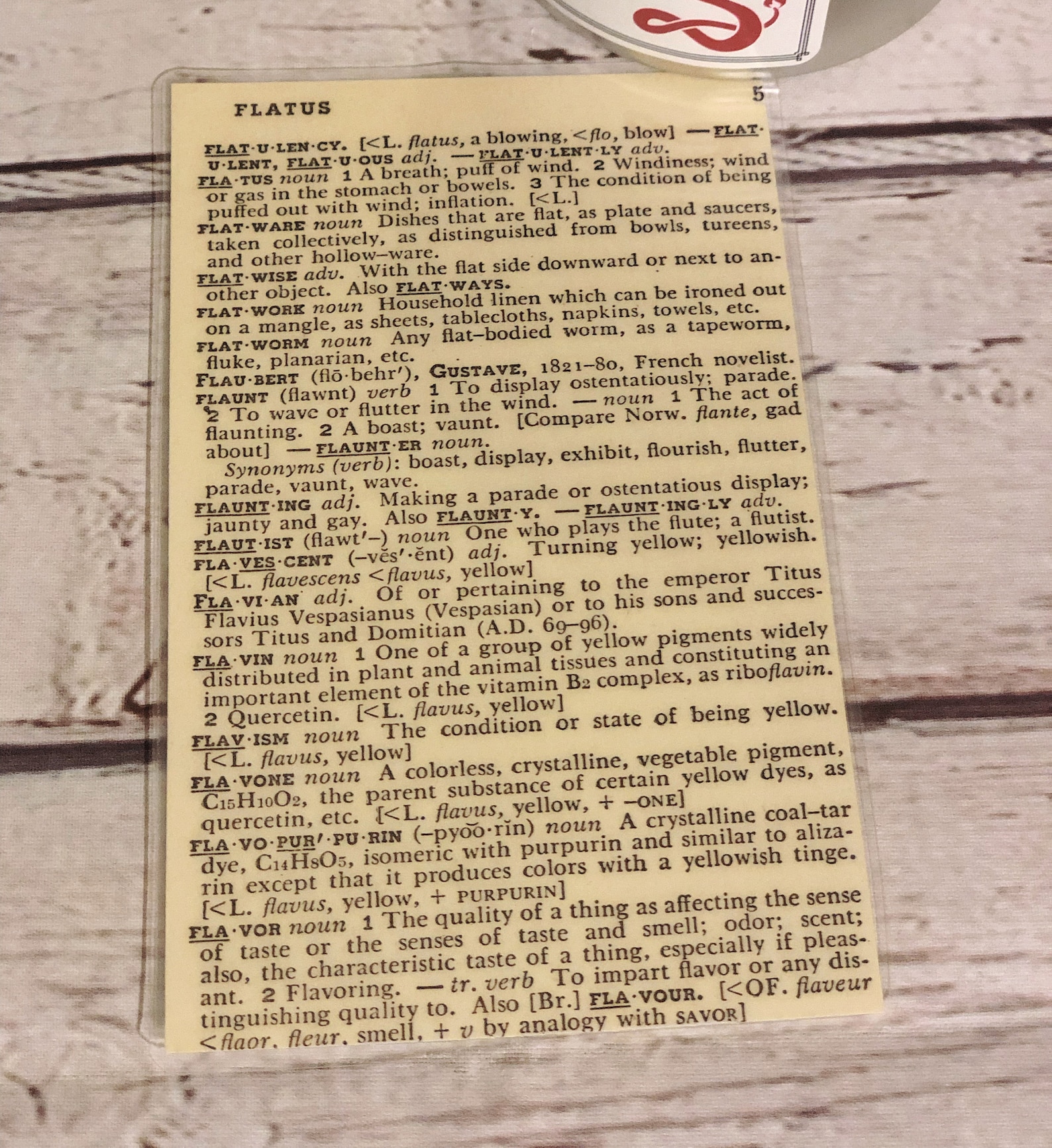 Vintage Dictionary Page Bookmark - Etsy