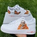 Orange Inspired Custom AF1 Sneakers - Etsy