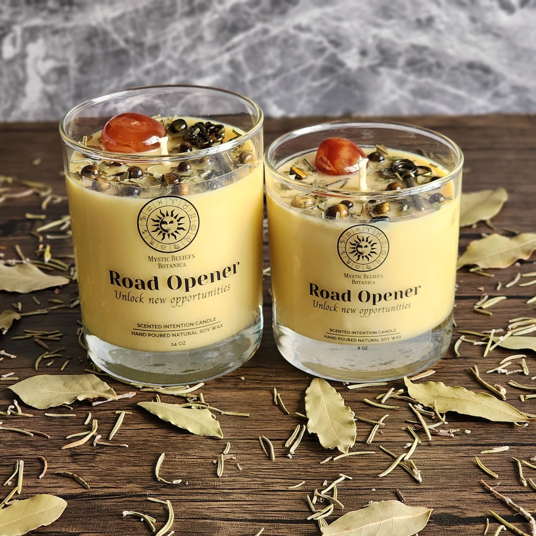 Road Opener Intention Candle - Road Opener Candle - Remove Blockages ...
