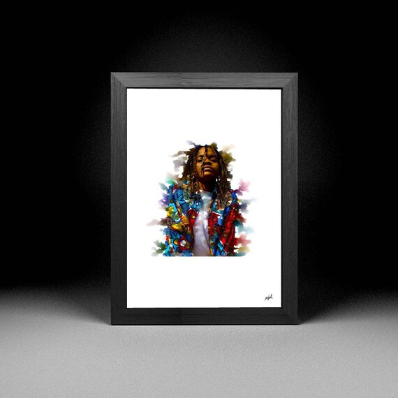 KOFFEE Original Digital Art Print Available in Size A3 A4 | Etsy
