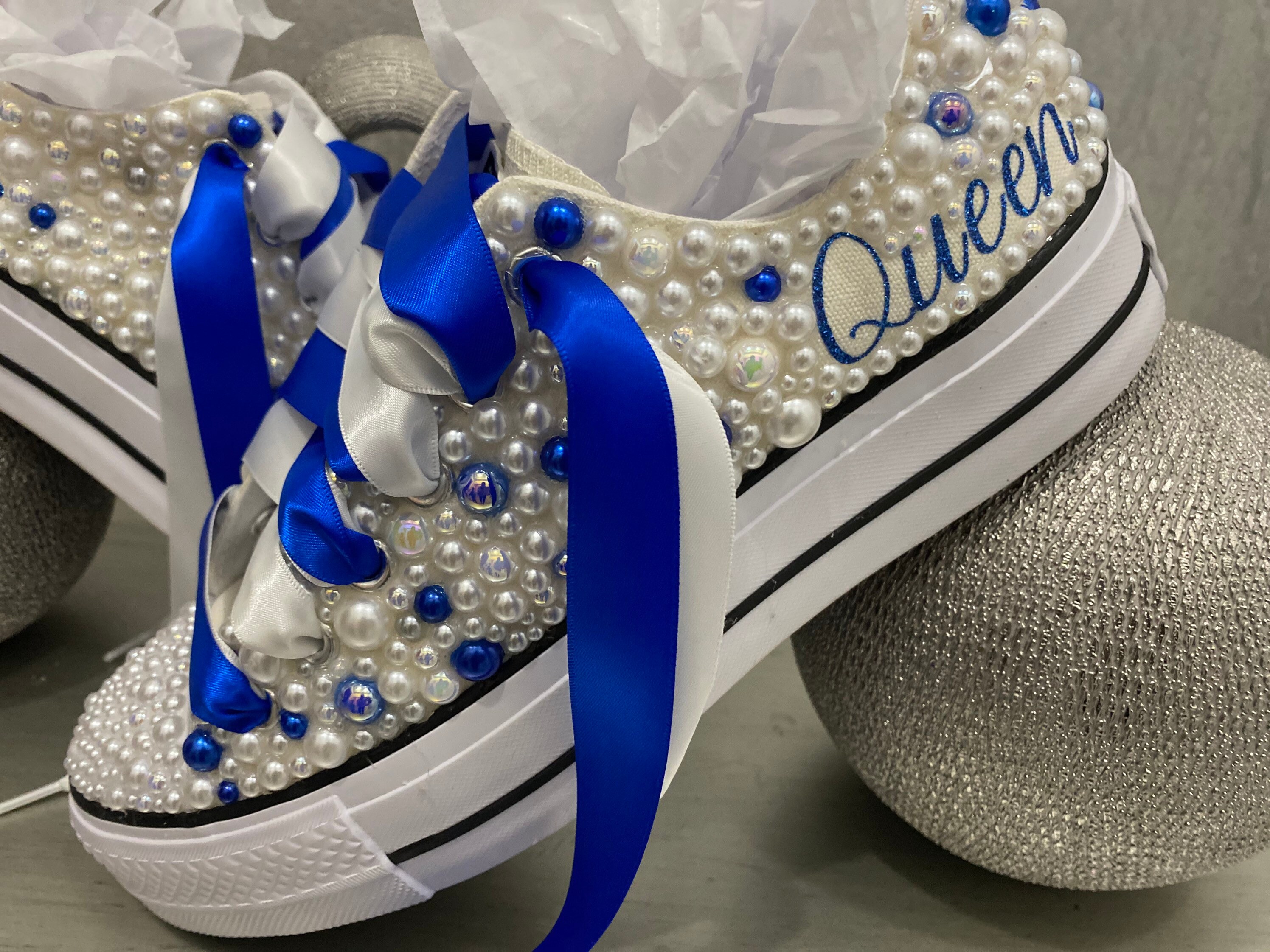 Rhinestone Converse Adults - Etsy