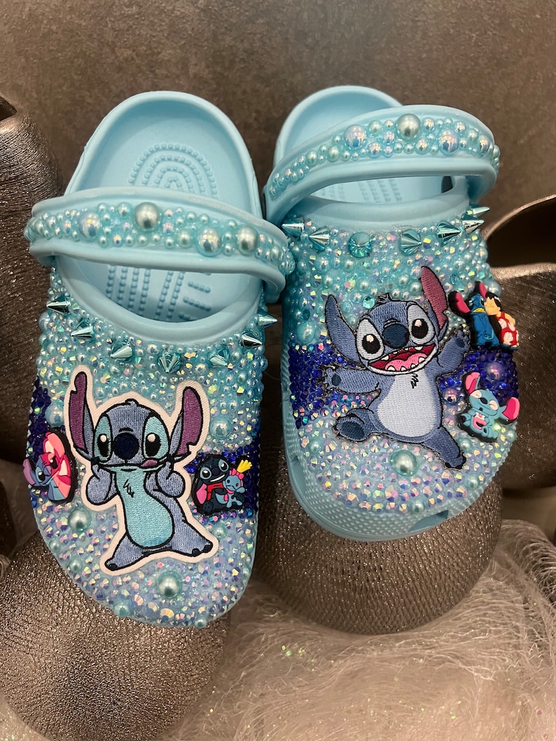 Lilo & Stitch Bling Crocs - Adults - Etsy