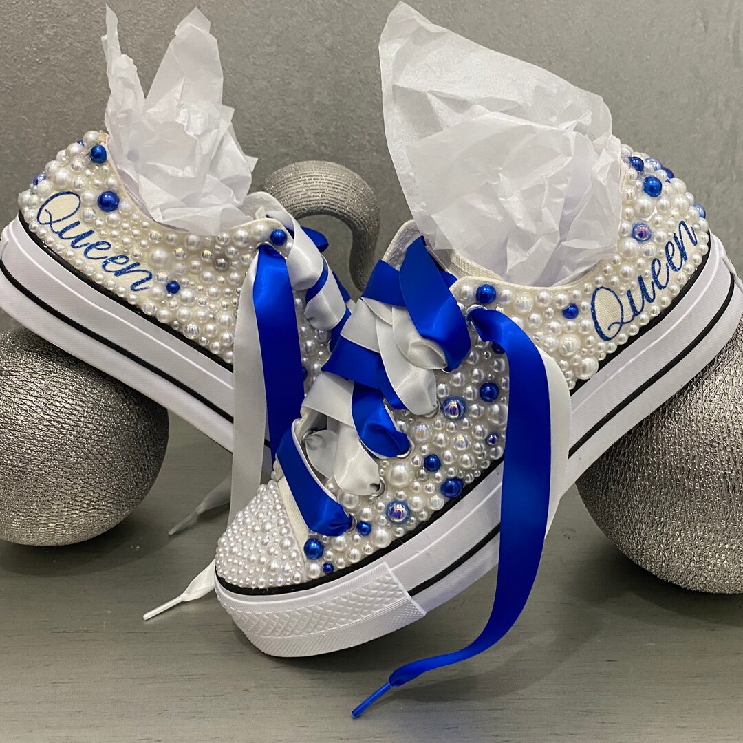 Rhinestone Converse Adults - Etsy