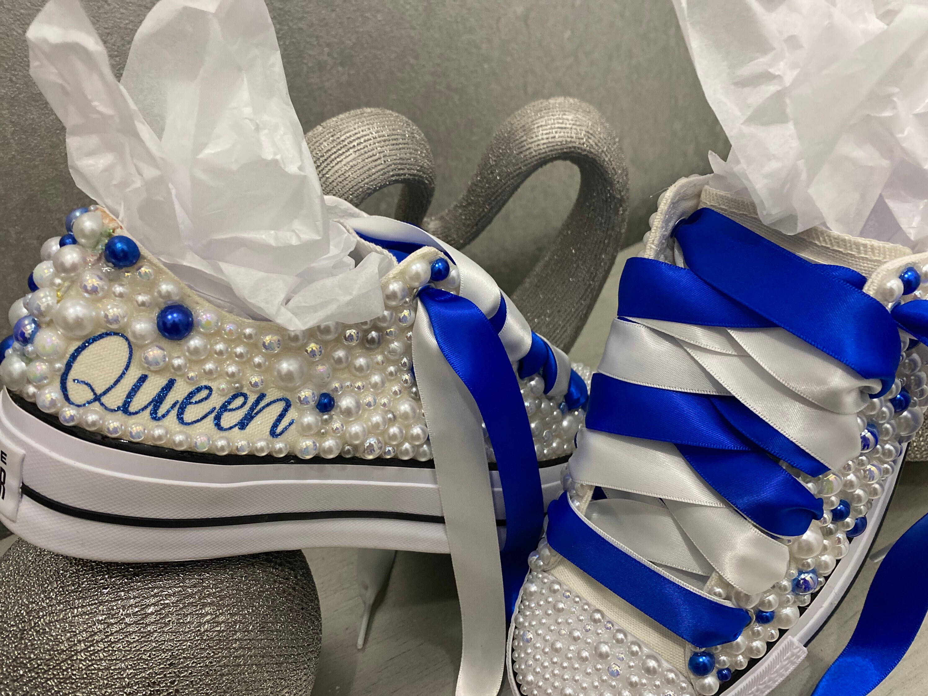 Rhinestone Converse Adults - Etsy
