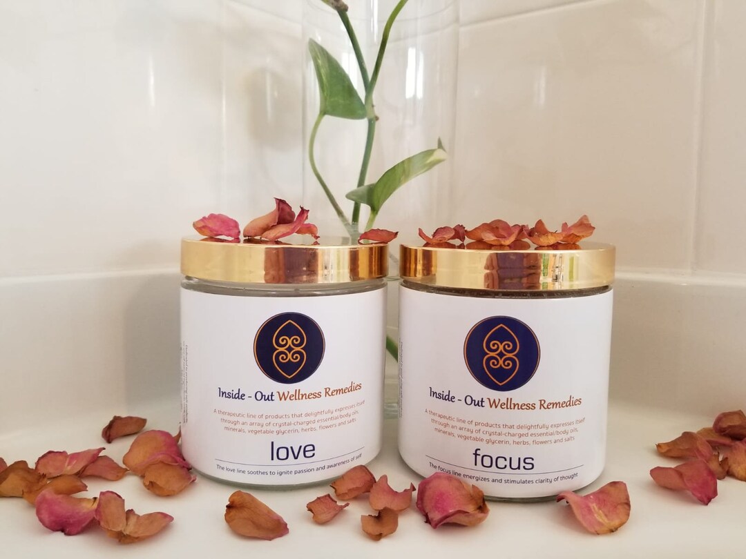 Inside-out Wellness Remedies Bath Soaks and Scrubs - Etsy