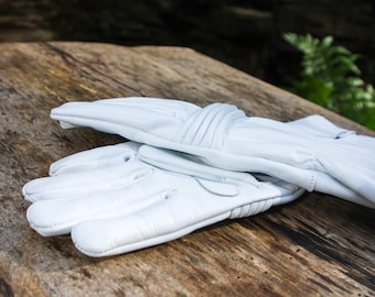 Leather Gloves for Power Rangers Kamen Rider Cosplay/long Gauntlet/top ...