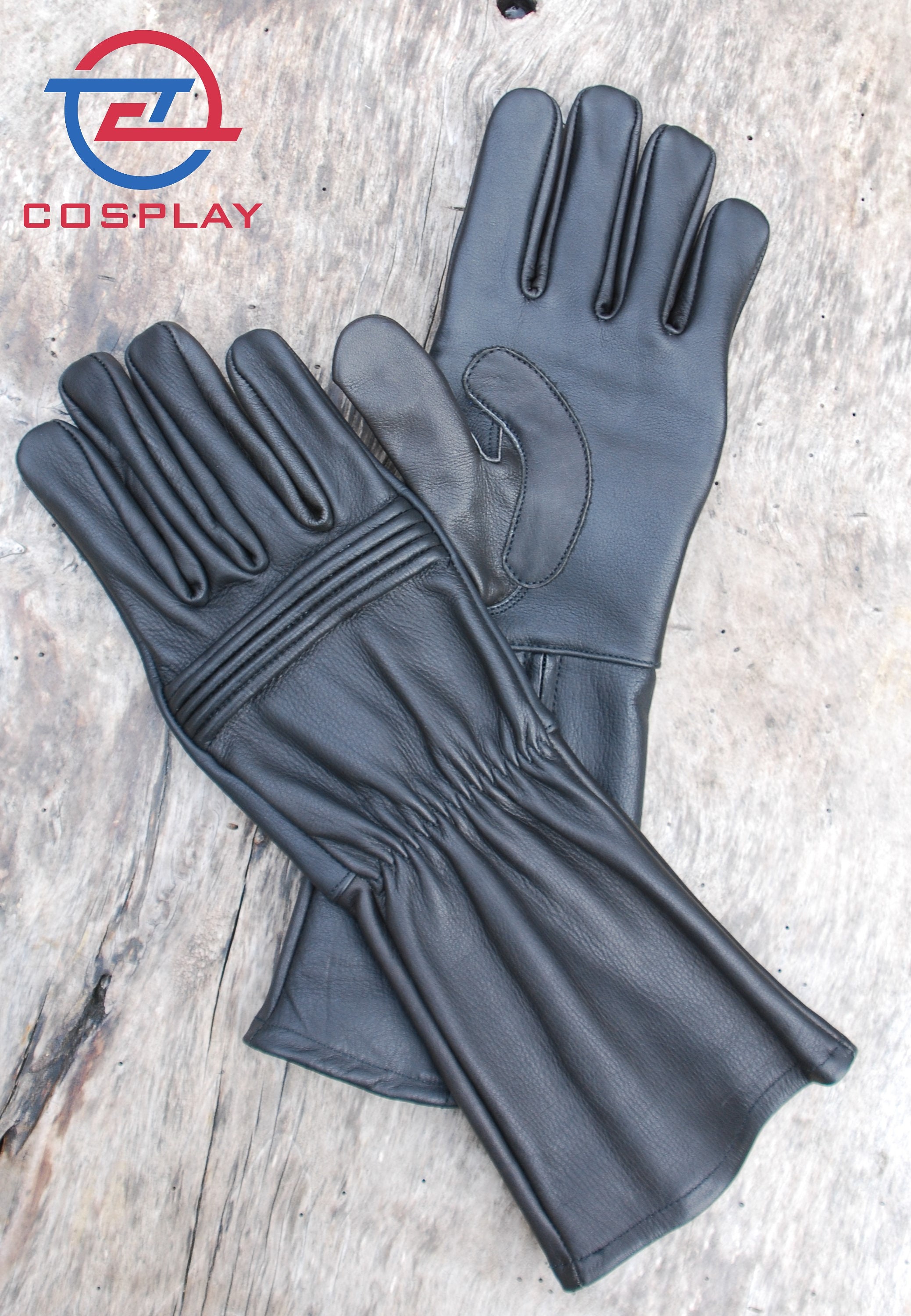 Leather Gloves for Power Rangers Cosplay/long Gauntlet/top - Etsy