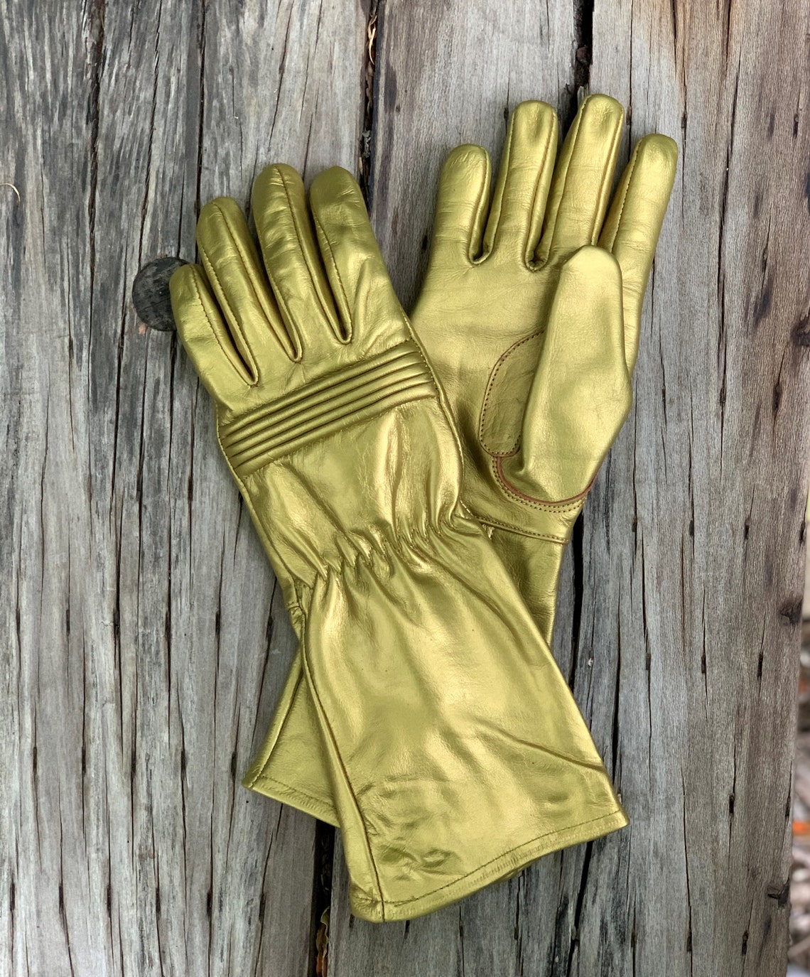 Ranger Hero Gloves for Cosplay/long Gauntlet/top Grain - Etsy