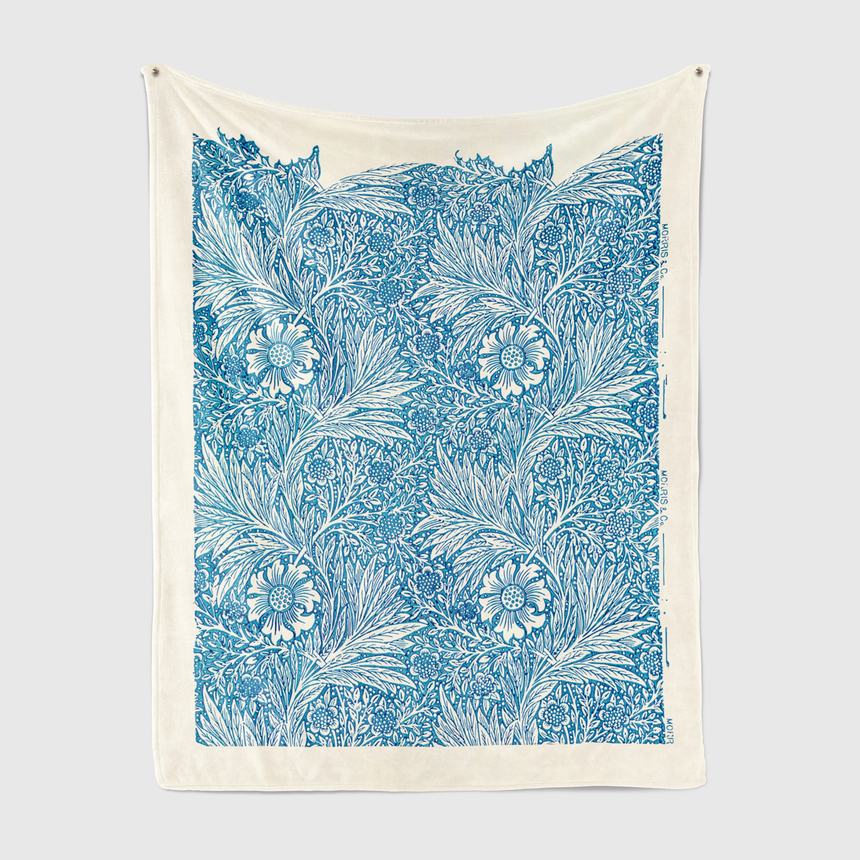 Blankets & Throws Throws Marigold Pattern Floral pattern blanket Sofa throw William Morris ...