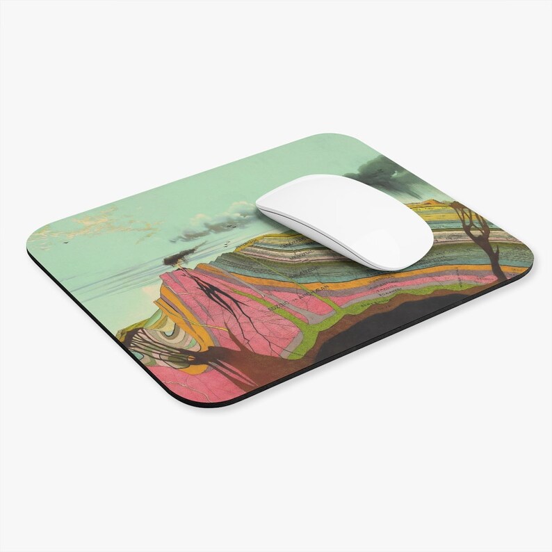 Geological Chart by Levi Walter Yaggy 1893 Beautiful Pretty Science ...