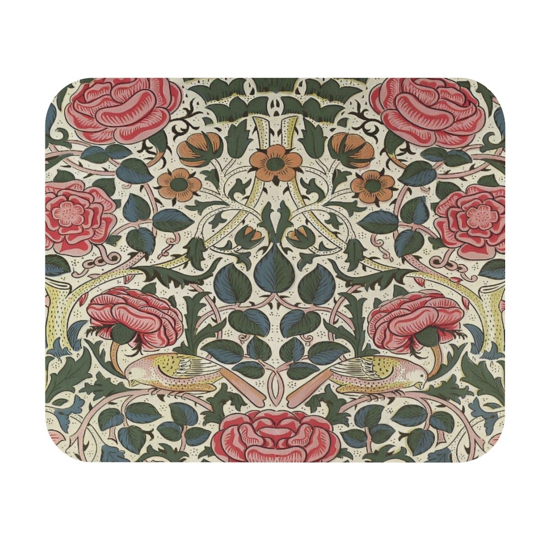 William Morris Rose Painting 1884 Beautiful Antique Floral Pattern ...
